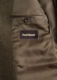 Men's Signature Parquet Paul Jacket in Olive - Paul Stuart