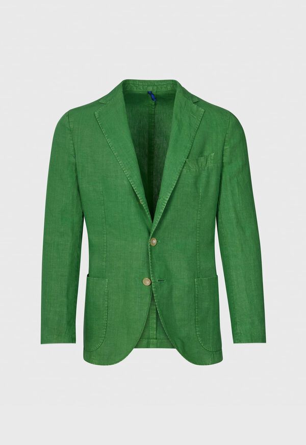 Linen Garment Washed Jacket