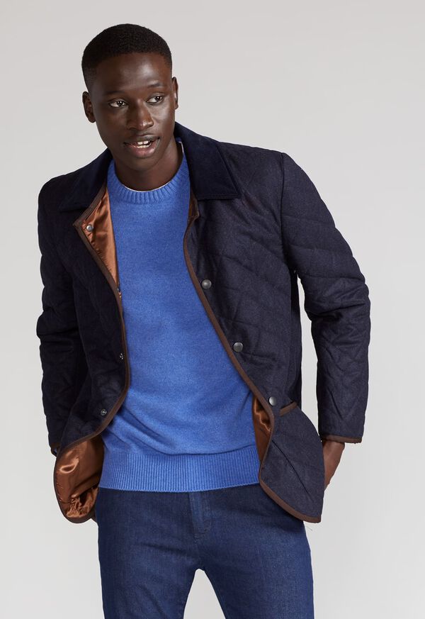 Quilted Loden Barn Jacket